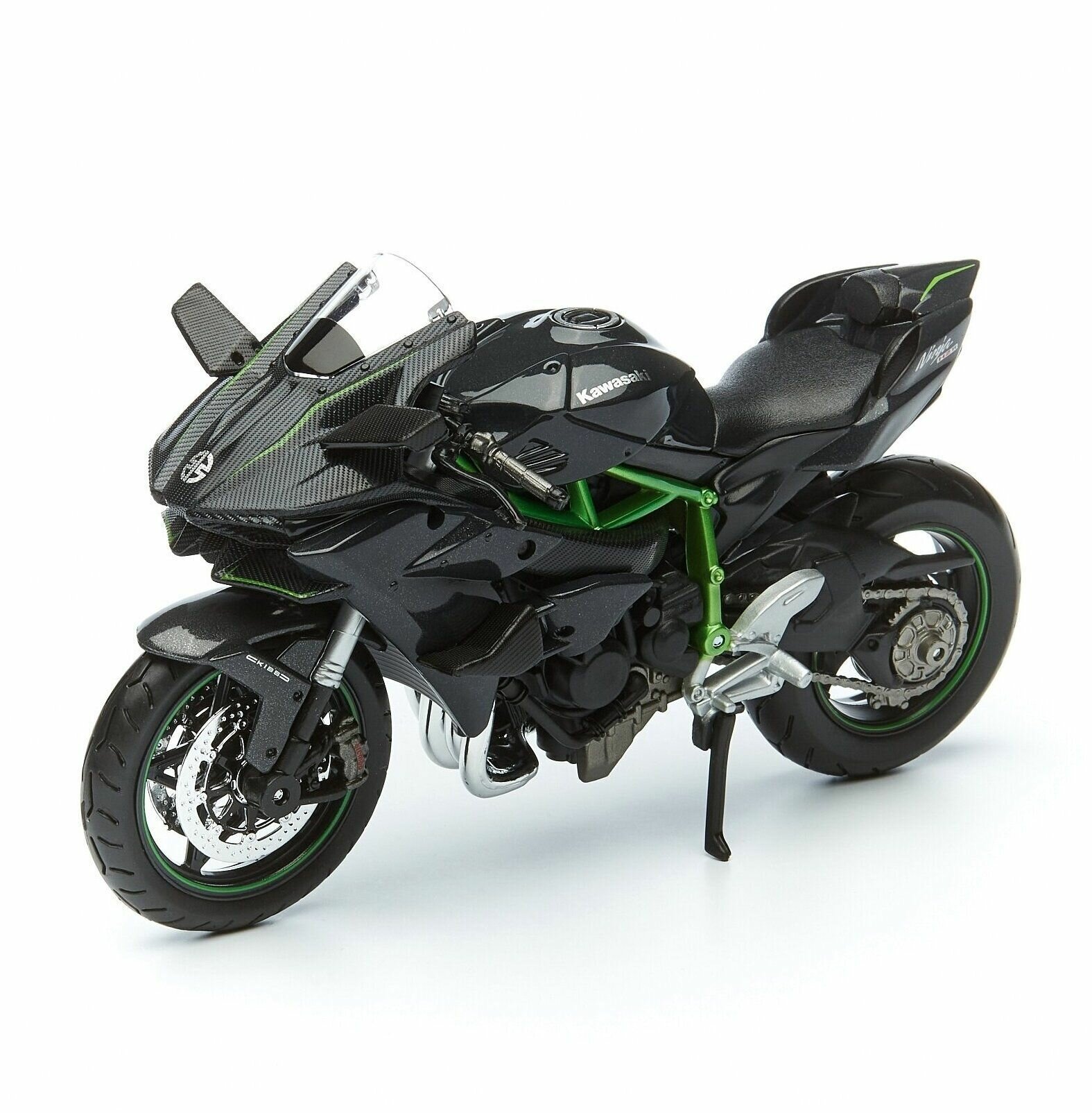 Мотоцикл Maisto MOTORCYCLES Kawasaki Ninja H2 R, 1:12, 17 см, 31101