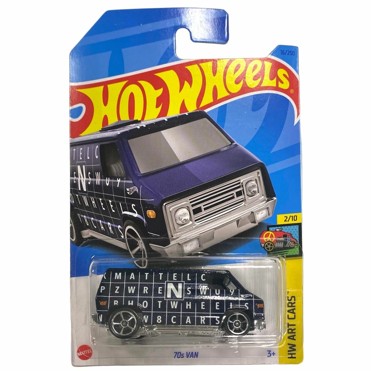 Hot Wheels металлическая машинка, коллекционная в масштабе 1:64 70s VAN