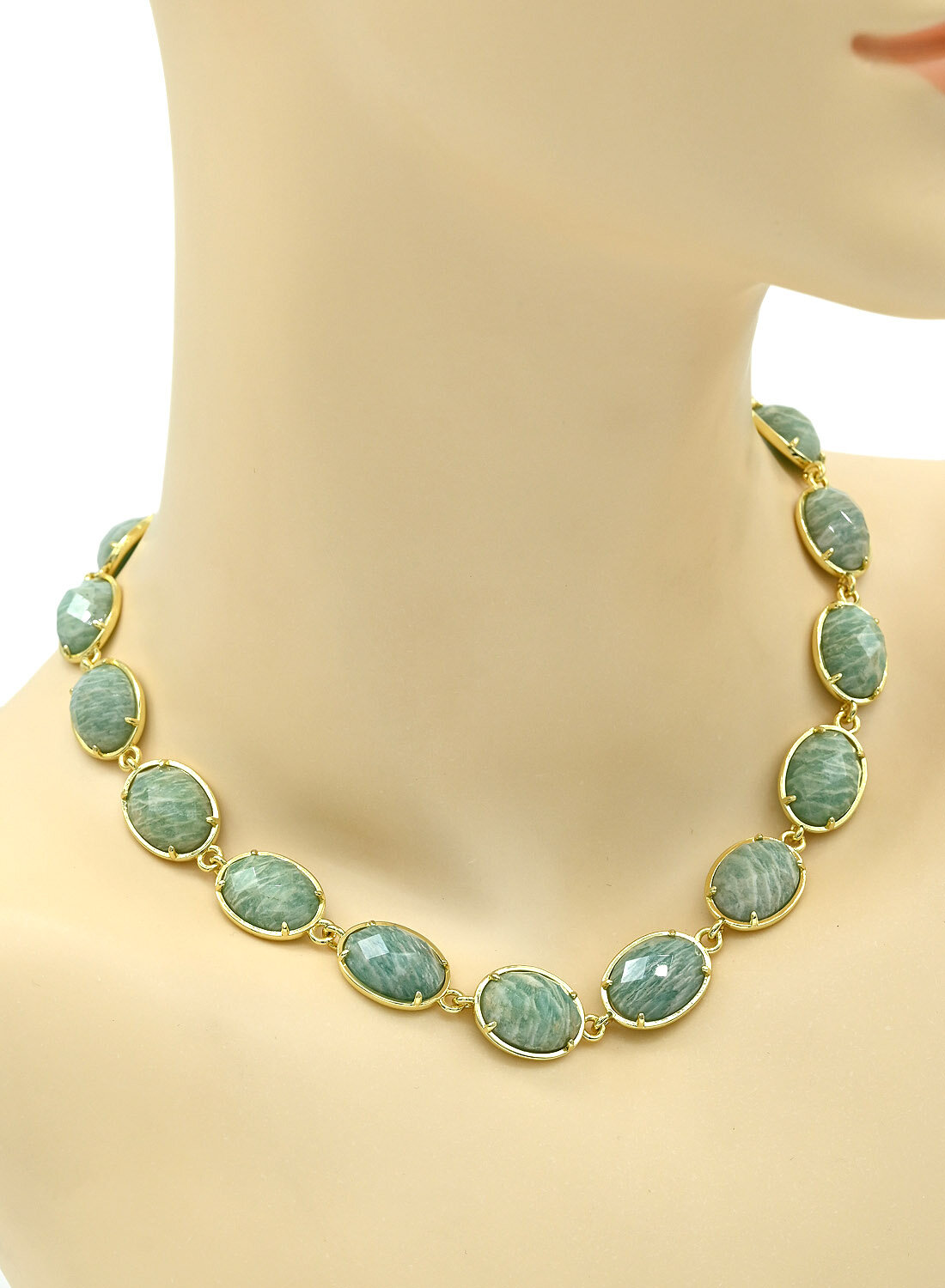 Колье, амазонит