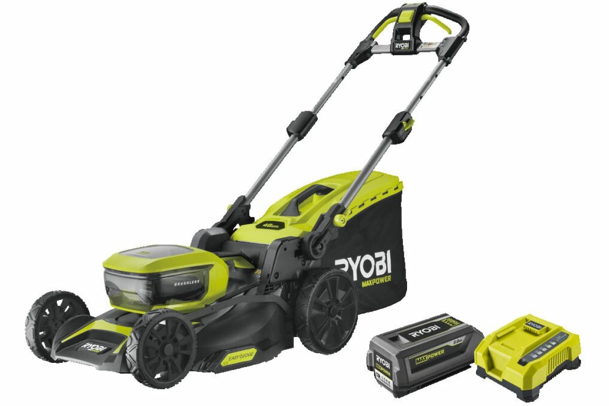 Бесщеточная газонокосилка Ryobi RY36LMX46A-150 36В 5133004914