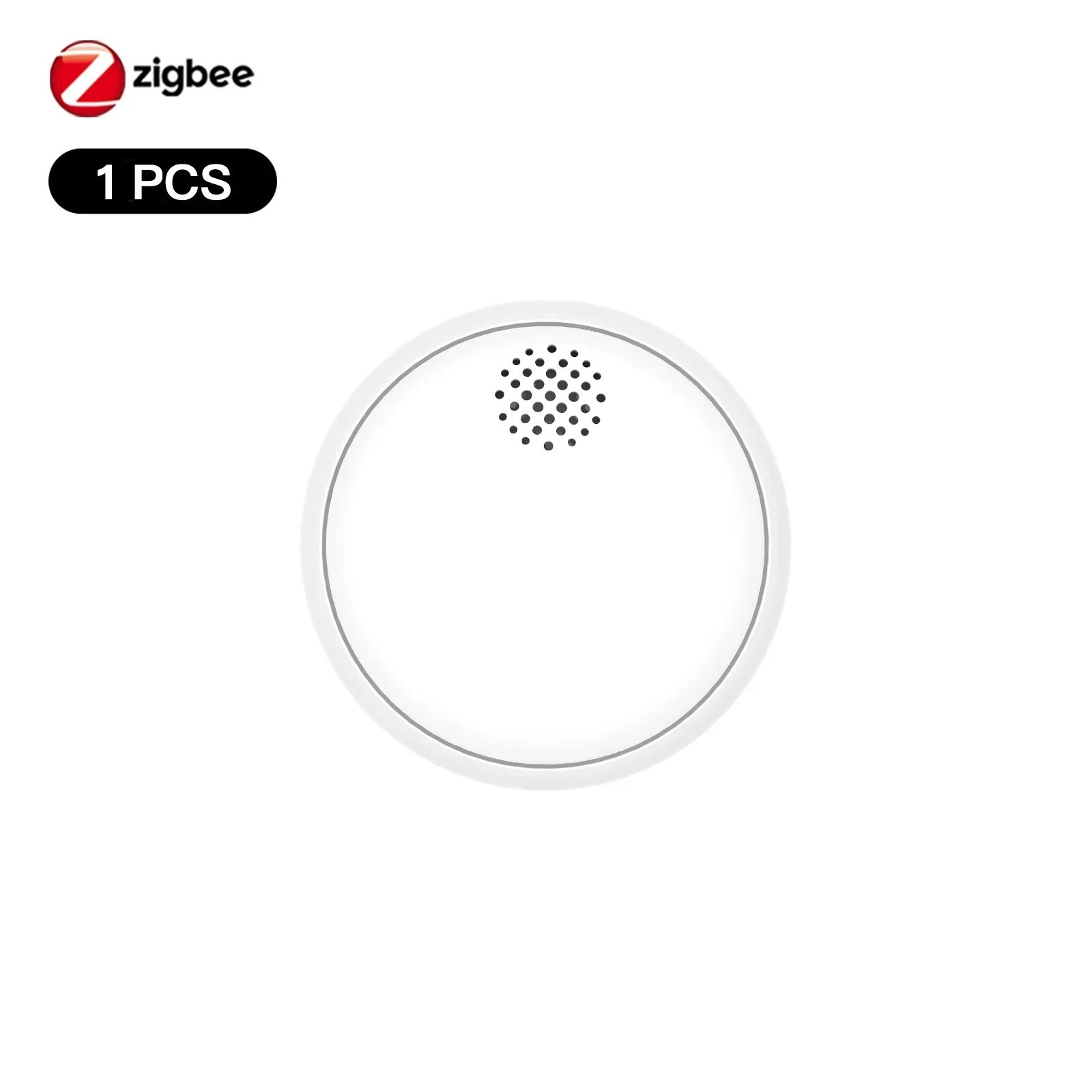 MOES ZigBee умный беспроводной детектор дыма пожарная 85 дБ звуковая сигнализация датчик сирены умная защита дома кухня пожарное приложение оповещение