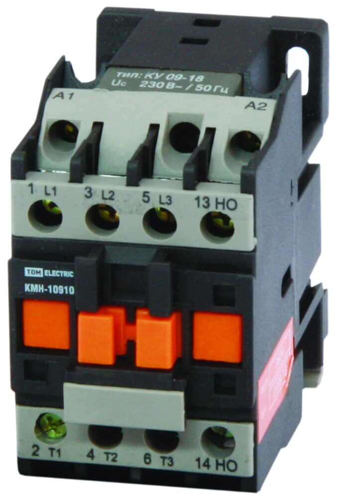 Контактор TDM КМН-10910 9А 230В/АС3 1НО