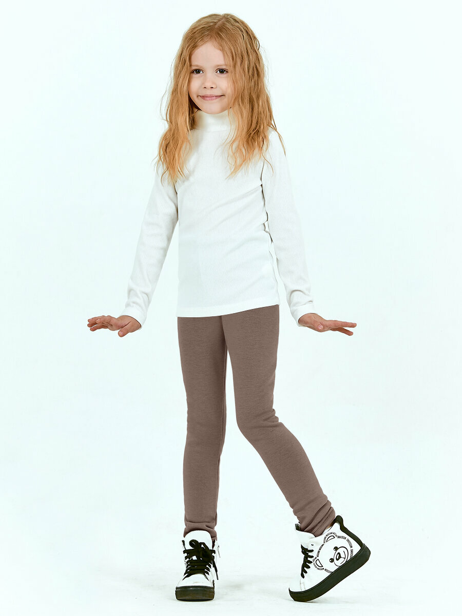 Легинсы на меху детские теплые
