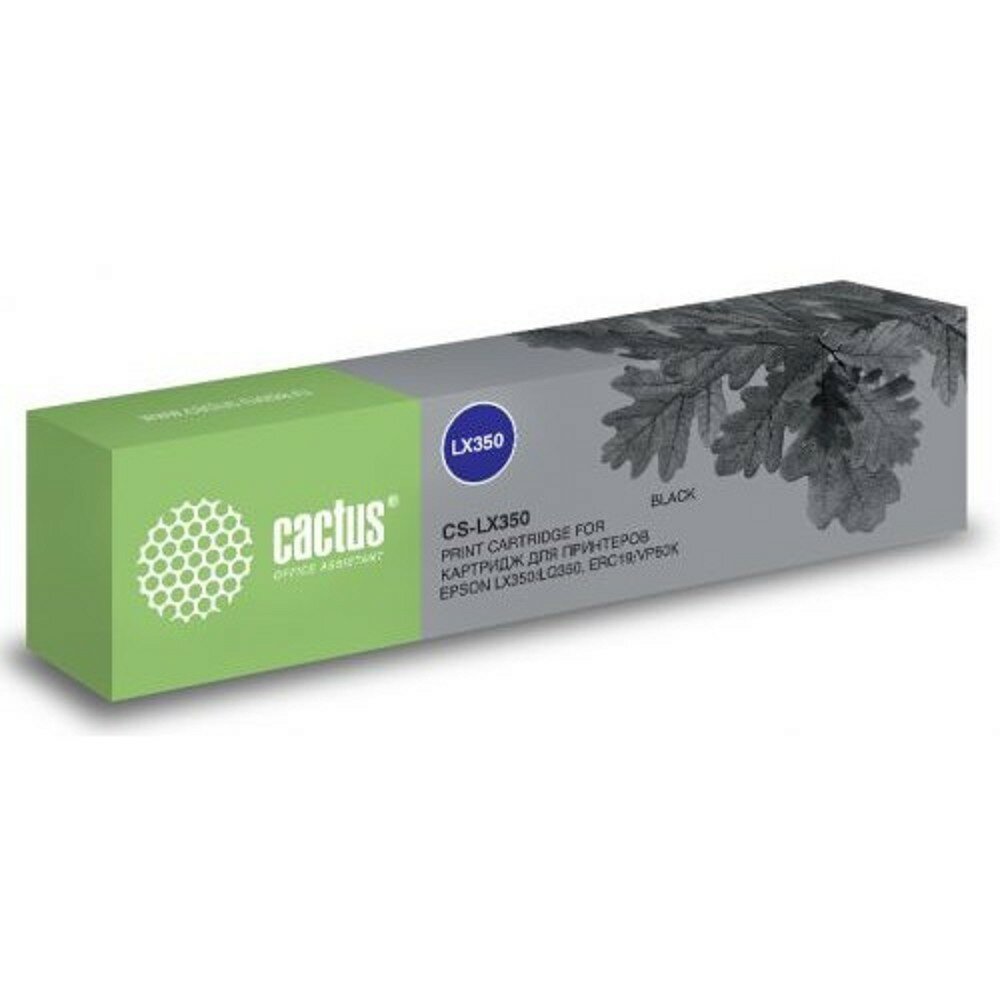 Картридж CACTUS CS-LX350, Черный