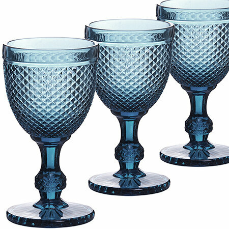 Набор бокалов 340 мл 6 шт синий LR 60431 KSMB-60431