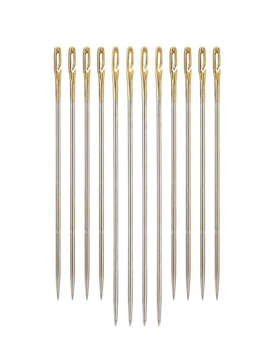 Иглы для шитья ручные "для слабовидящих" 24 шт.