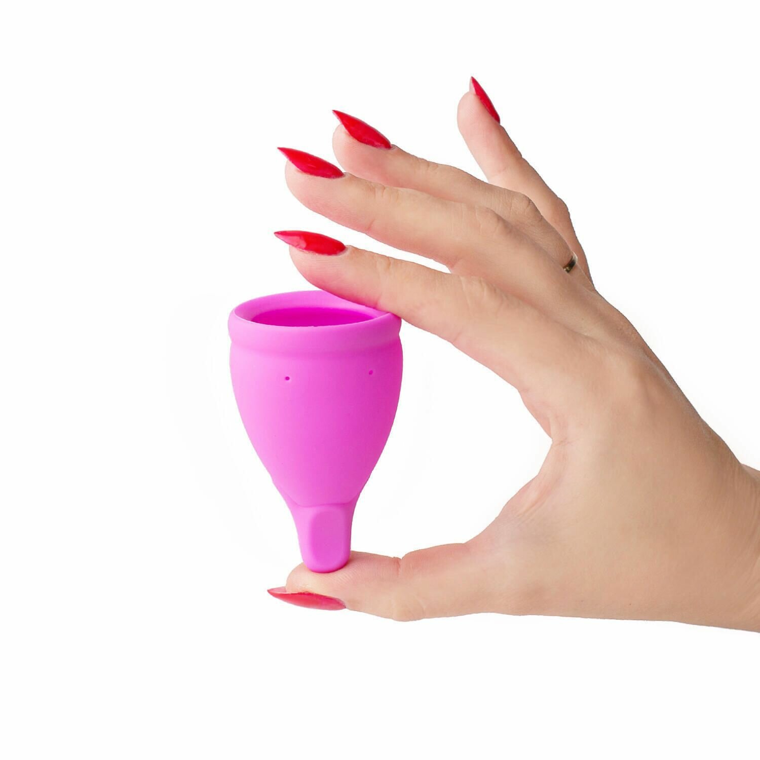 Менструальная чаша Amphora S, HOT planet, розовый, S