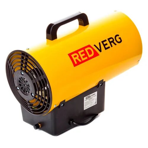 Газовая тепловая пушка REDVERG RD-GH12, 12кВт, желтый