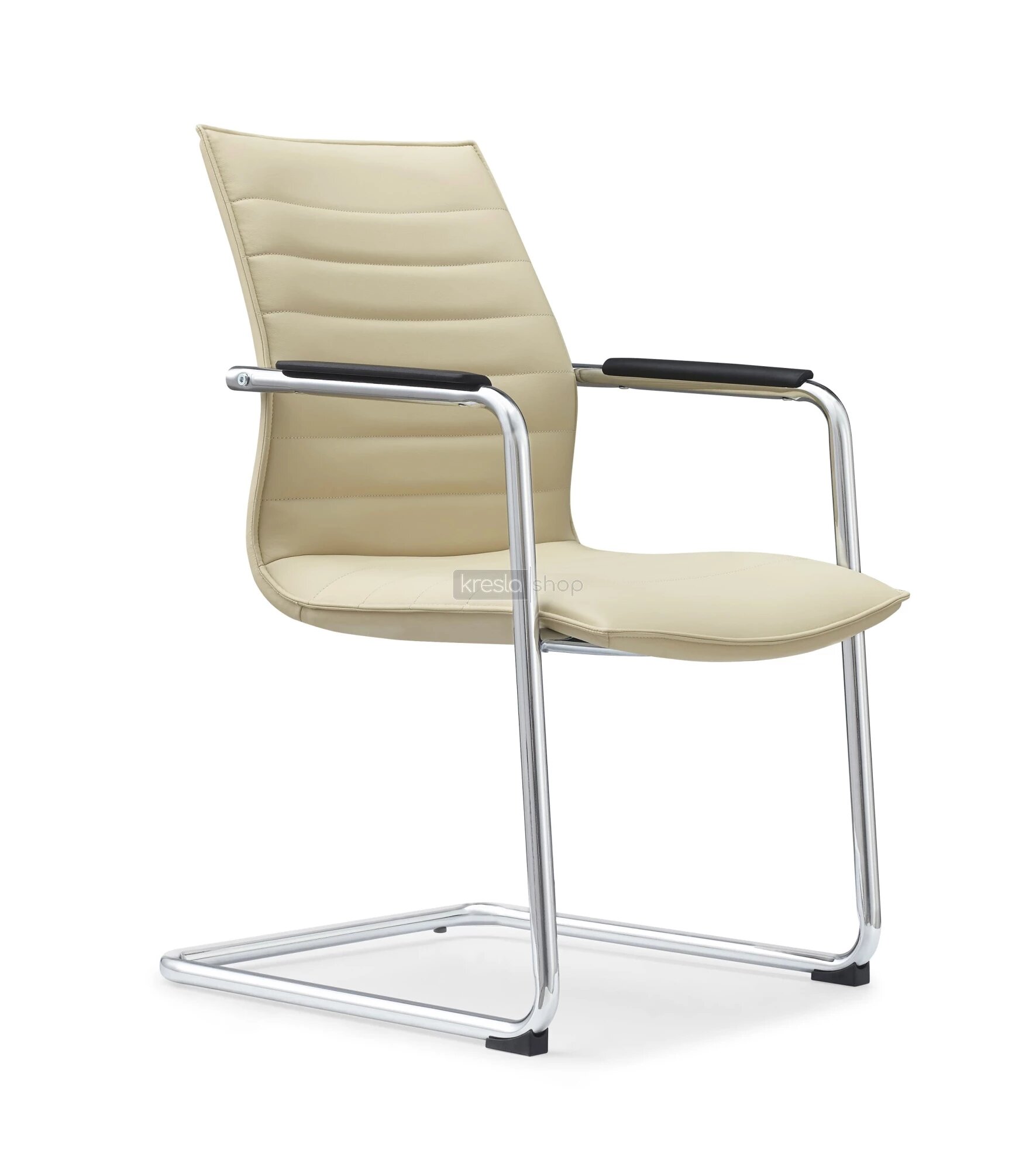 Конференц-кресло Riva Design Balance C2413-1 бежевая премиум экокожа