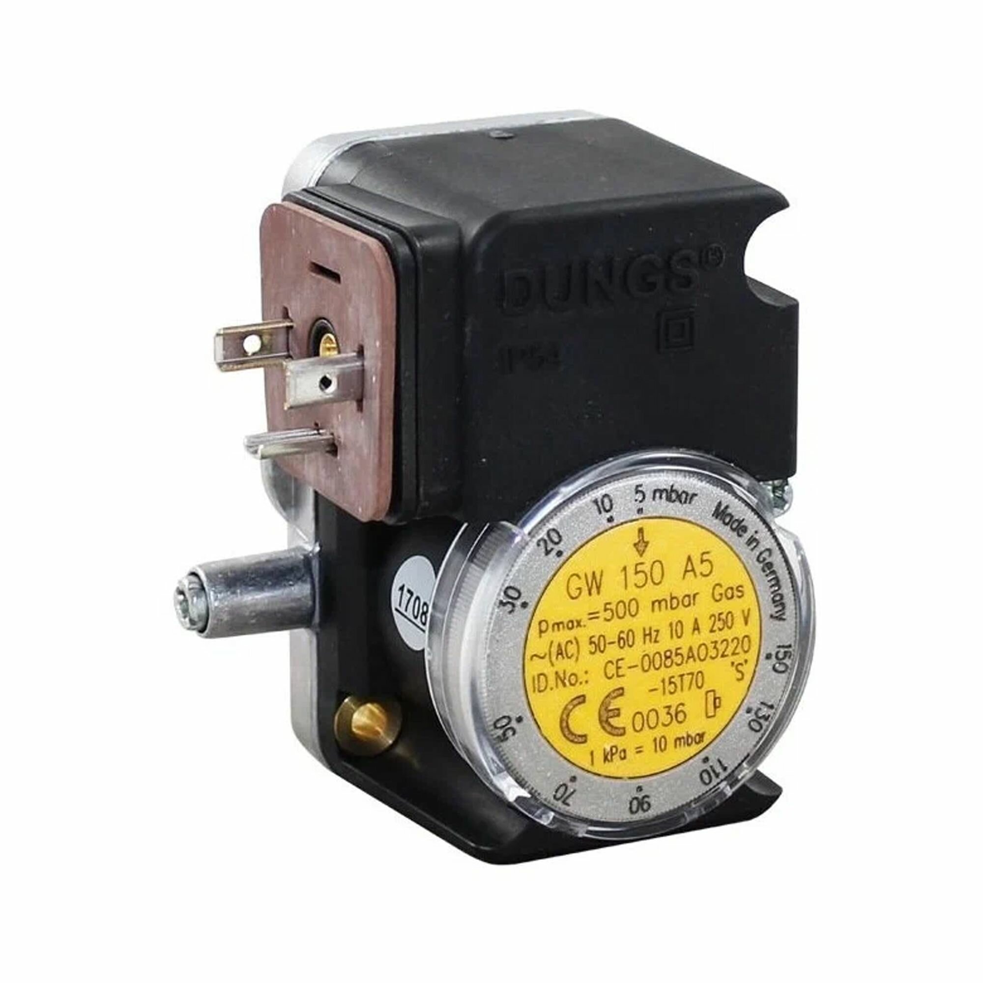 Датчик-реле давления газа с демпферным отверстием DUNGS GW 150 A5/1 арт.241247