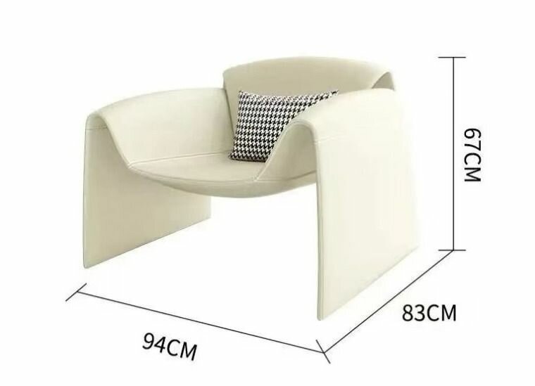 Диванное кресло, дизайнерское кресло с педалями 760*700*910mm