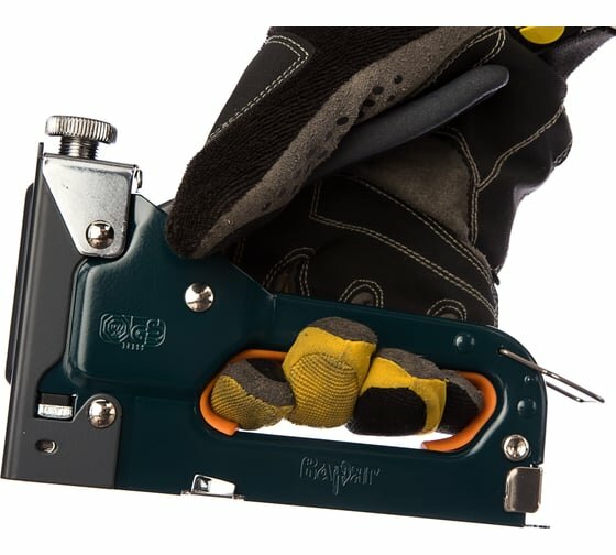 Степлер профессиональный, 4-14мм, Варяг, сделан из качественных и прочных материалов