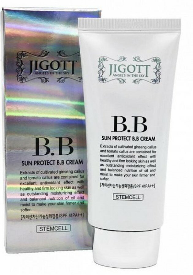 Солнцезащитный BB-крем JIGOTT для лица, SPF 41, 50 мл