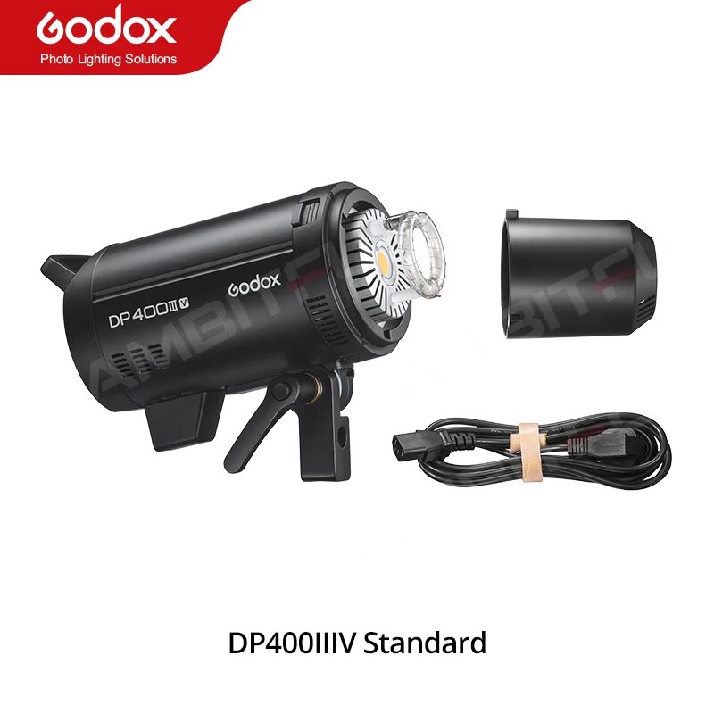 Godox DP400IIIV DP600IIIV DP600III-V Студийный вспышка-стробоскоп для фотографии с встроенной 2.4G беспроводной системой X