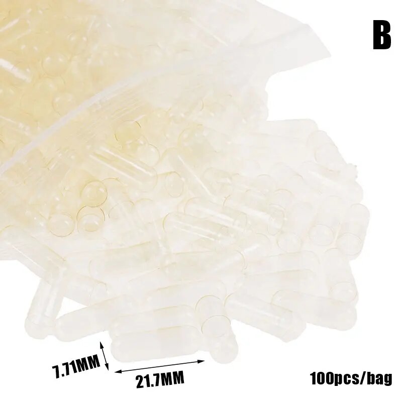 Пустые Желатиновые Капсулы JCSYFAC 100 шт B