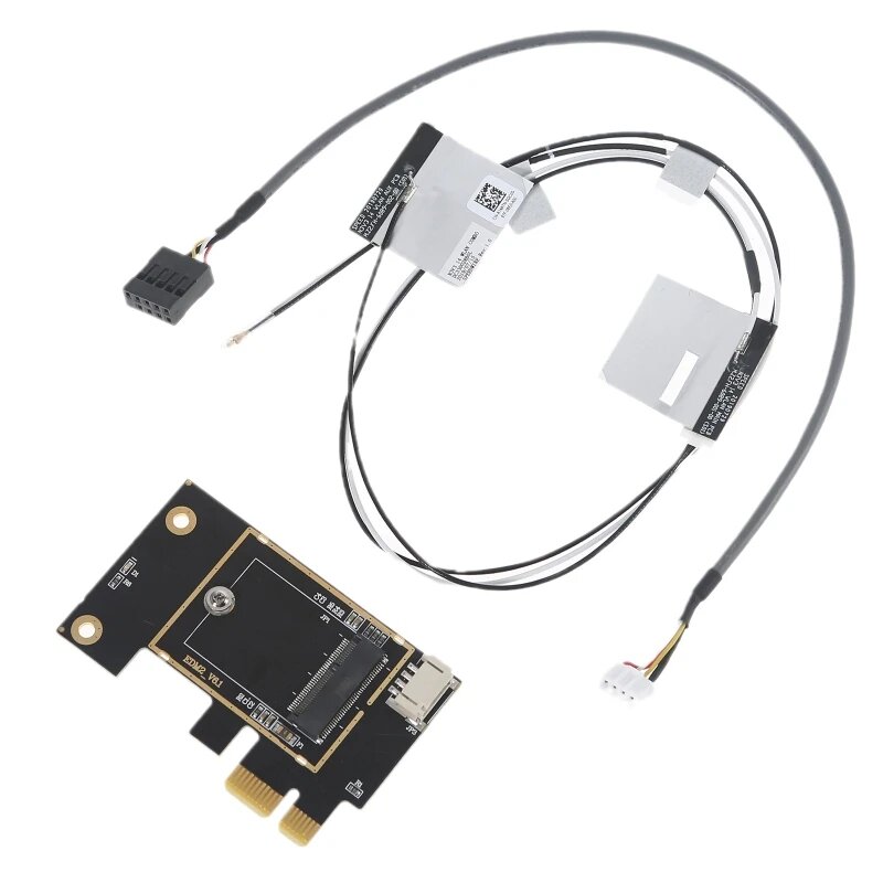 Адаптер M.2 Wi-Fi M2 Ngff Key A E к Pci Express PCI-E 1X NGFF поддержка 2230 беспроводная сетевая карта для AX200 9260AC 8265AC