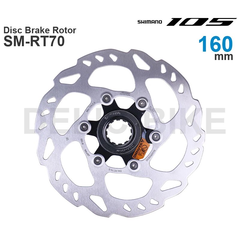 Тормозной ротор Shimano 105 SLX SM-RT70 Center Lock 203/180/160/140 мм 1pcs 160mm