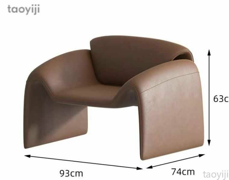 Диванное кресло, дизайнерское кресло с педалями 760*700*910mmtaoyiji