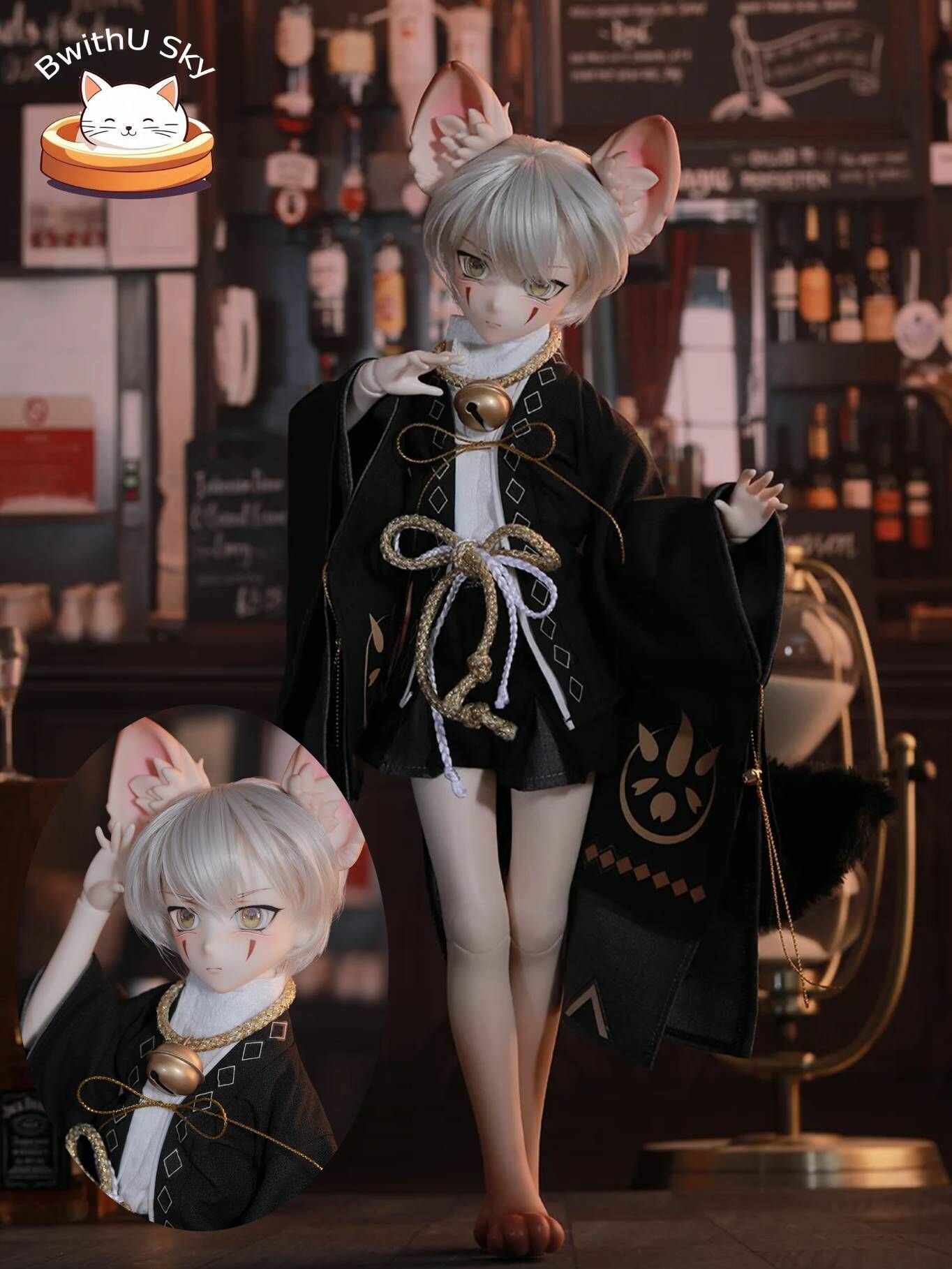 BwithU Moli 1/4 BJD MSD кукла