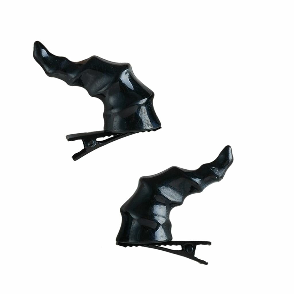 Аксессуар для волос "Рога дьявола" аниме - черный