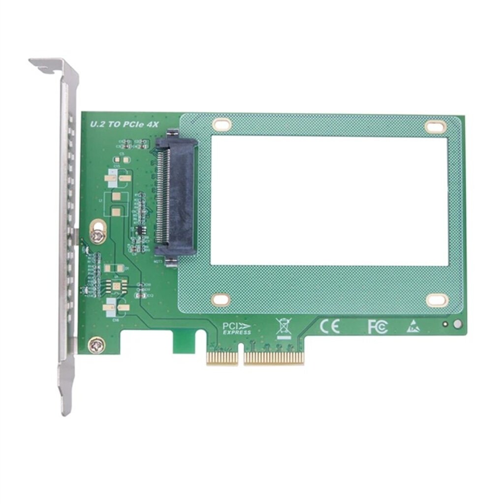 Простая установка PCIE на адаптер U.2 PCIE4X NVMe SFF8639
