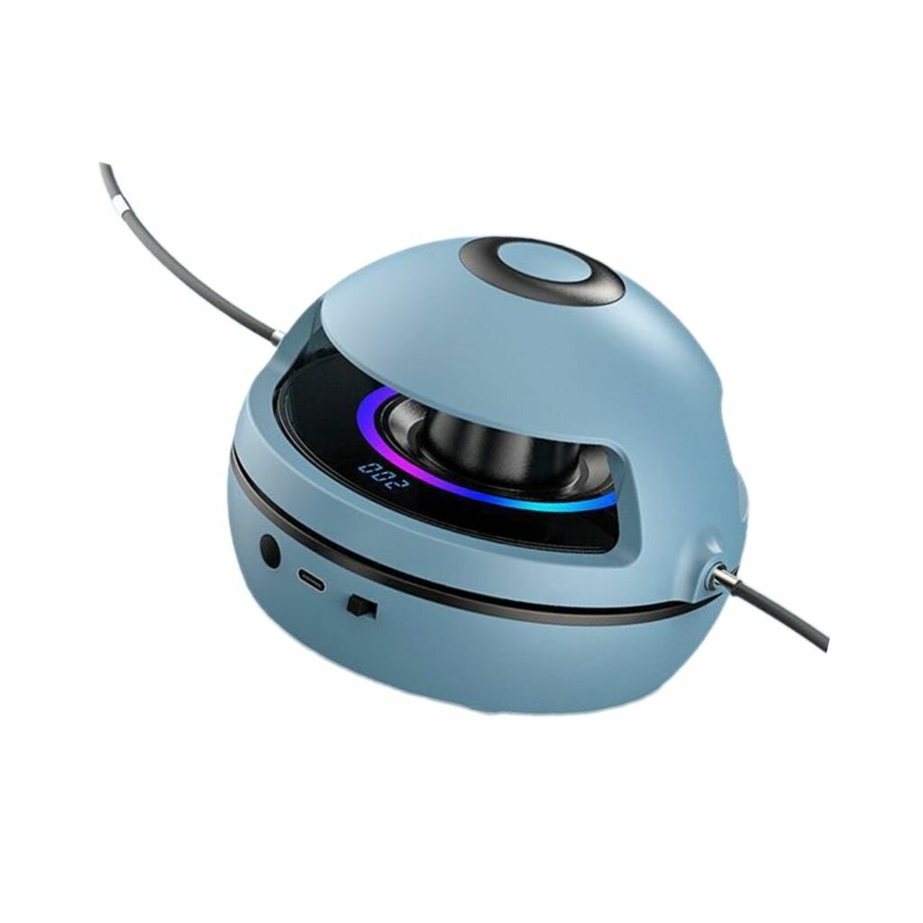 Электрическая веревка для пропускания веревки с беспроводными динамиками и светодиодным дисплеем фитнес-упражнений