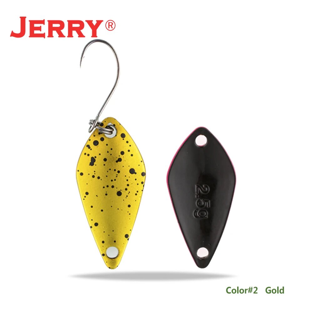 Jerry блесна ложка для форели Gold 1.9г