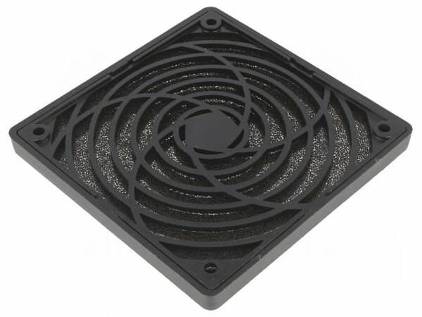 Решетка TQ SOLUTION LFT120FI45, с фильтром, 120x120 мм, пластик, 45ppi