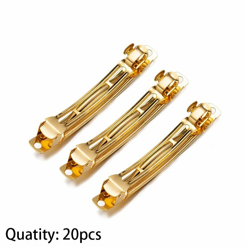 Металлические заколки-пряжки 10/20 шт