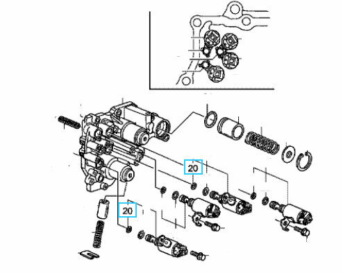 Уплотнительное кольцо 7.6х1.9; Артикул Honda/Acura: 91301P6H003 (Оригинал)