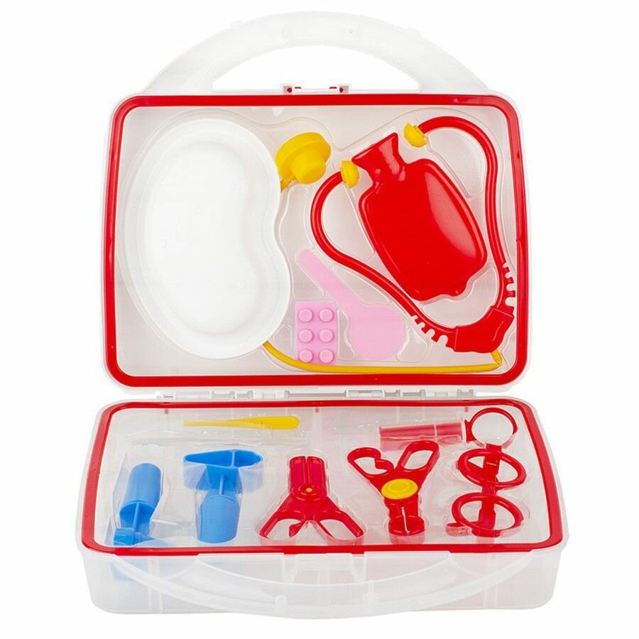 Детский медицинский игровой набор врача "Доктор" в чемодане для сюжетно-ролевых игр, юный доктор