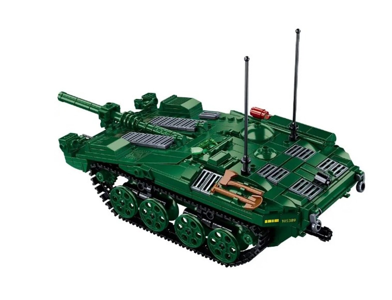 Конструктор Sluban Шведский танк Strv 103, 692 дет. M38-B1010