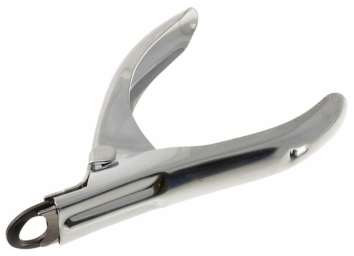 1407 Hello PET Когтерез гильотина большым отверстием (хром) /12/ 1712 (Б)