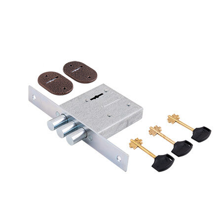 Замок врезной БИФ-0010-2*3-ЛК (б/п)