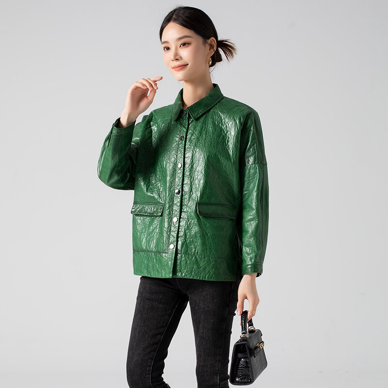 Куртка кожаная