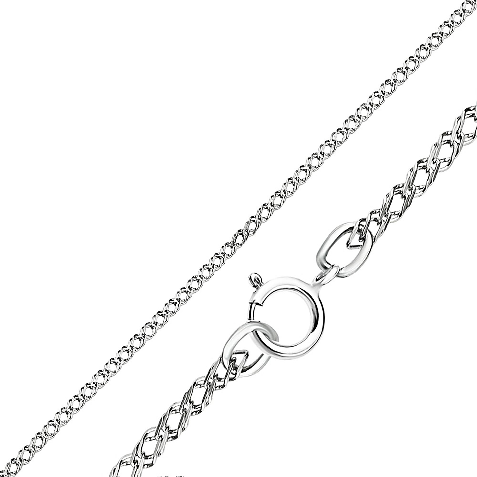 Цепь серебро, 925 проба, родирование