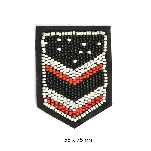 Аппликация пришивная TBY Шеврон Стрелы, 5 шт, 55х75 мм (TBY. DPX161452)