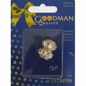 Застежка GOODMAN QUALITY Магнитная, золотистая, 20х15 мм