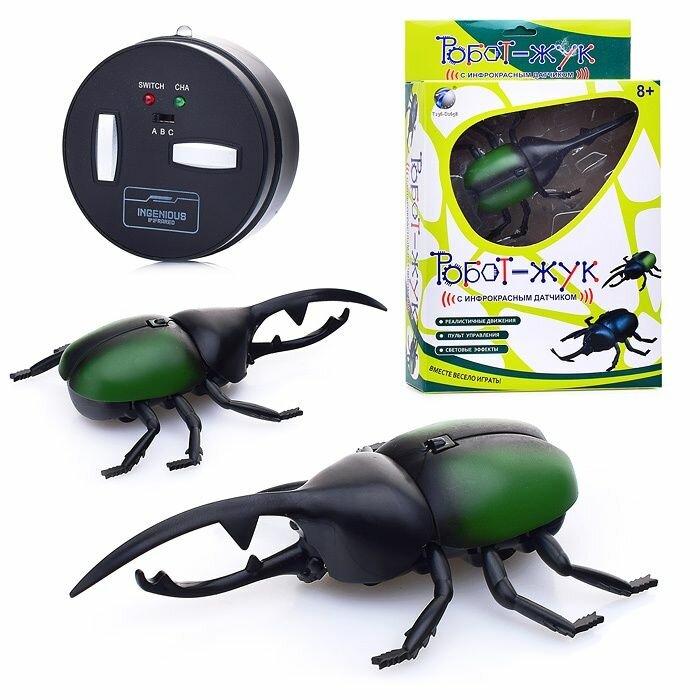 Жук на радиоуправлении Tongde От батареек, пластик, в коробке (9996)