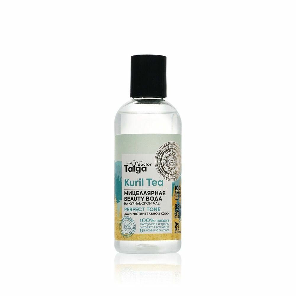 Мицеллярная вода для чувствительной кожи лица Natura Siberica Doctor Taiga "Kuril Tea" 170 мл