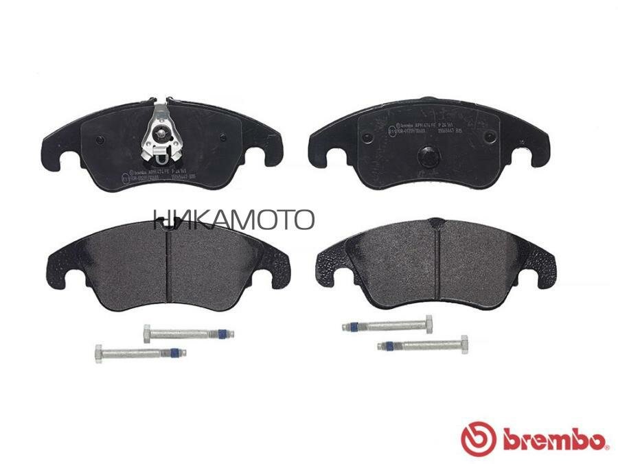 BREMBO P24161 Колодки тормозные дисковые передн. FORD FOCUS II (DA_ HCP) 07/04-09/1
