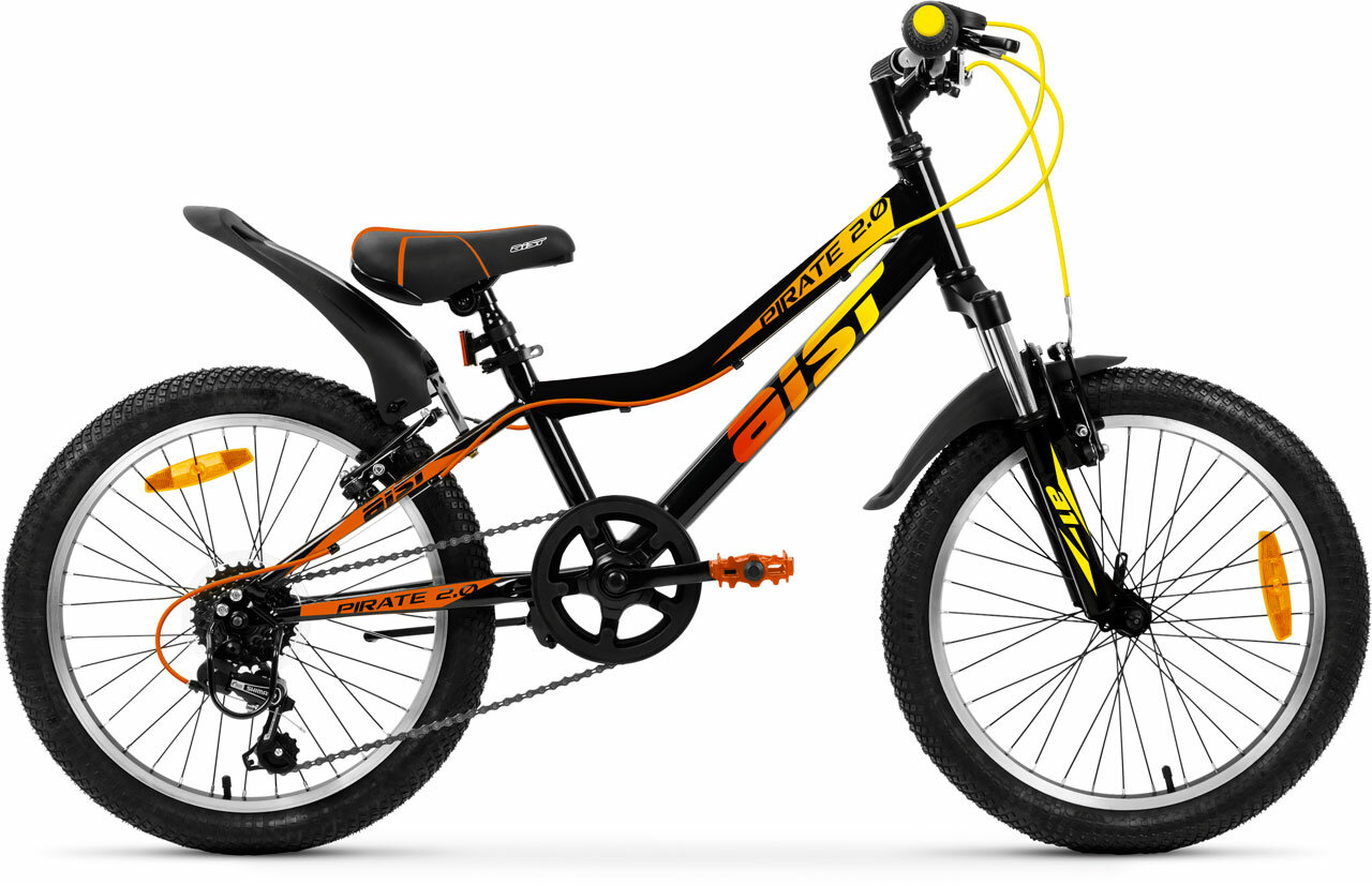 AIST Pirate 2.0 2025 черно-желтый