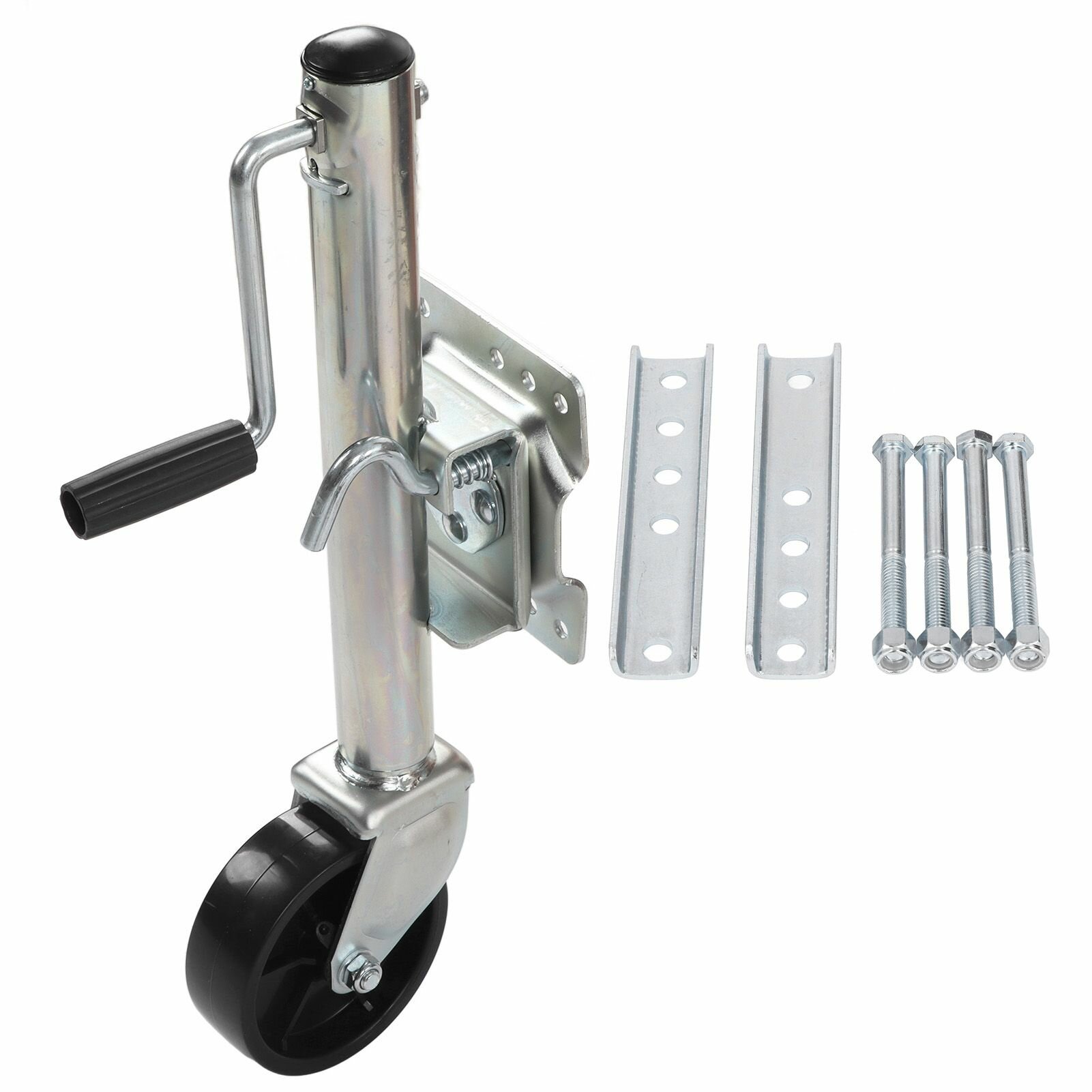 Складной прицепной домкрат 1200 фунтов с поворотной ручкой