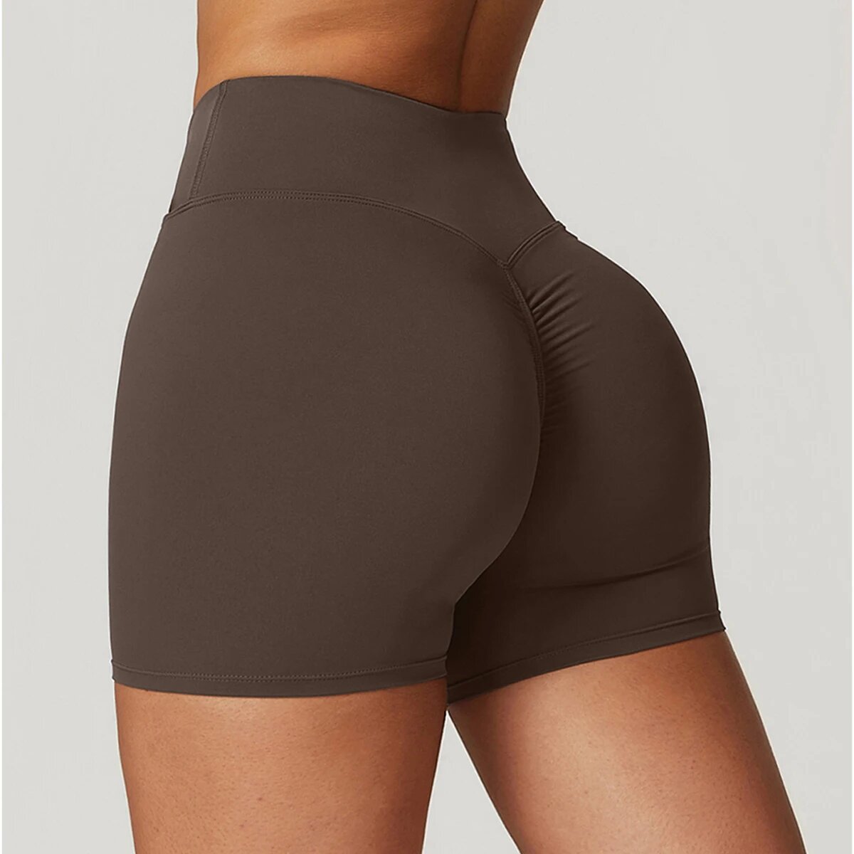 Женские спортивные шорты XL, цвет DK Brown