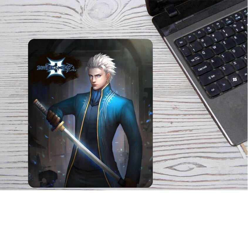 Коврик для мышки игровой 36 на 29 см GOODbrelok Dmc, Devil May Cry, Девил Май Край №50
