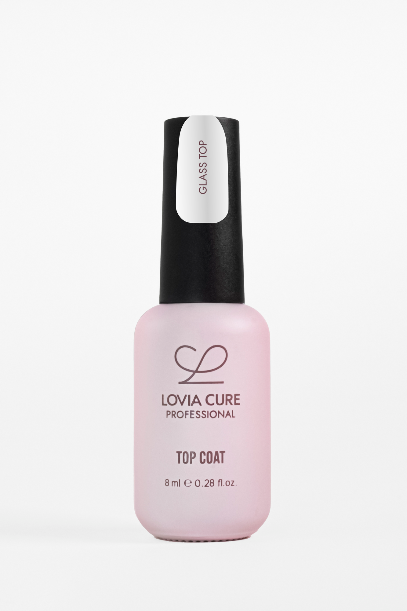 ТОП Без содержания HEMA Glass Hema Free Top UV/LED 17 мл, LOVIA CURE