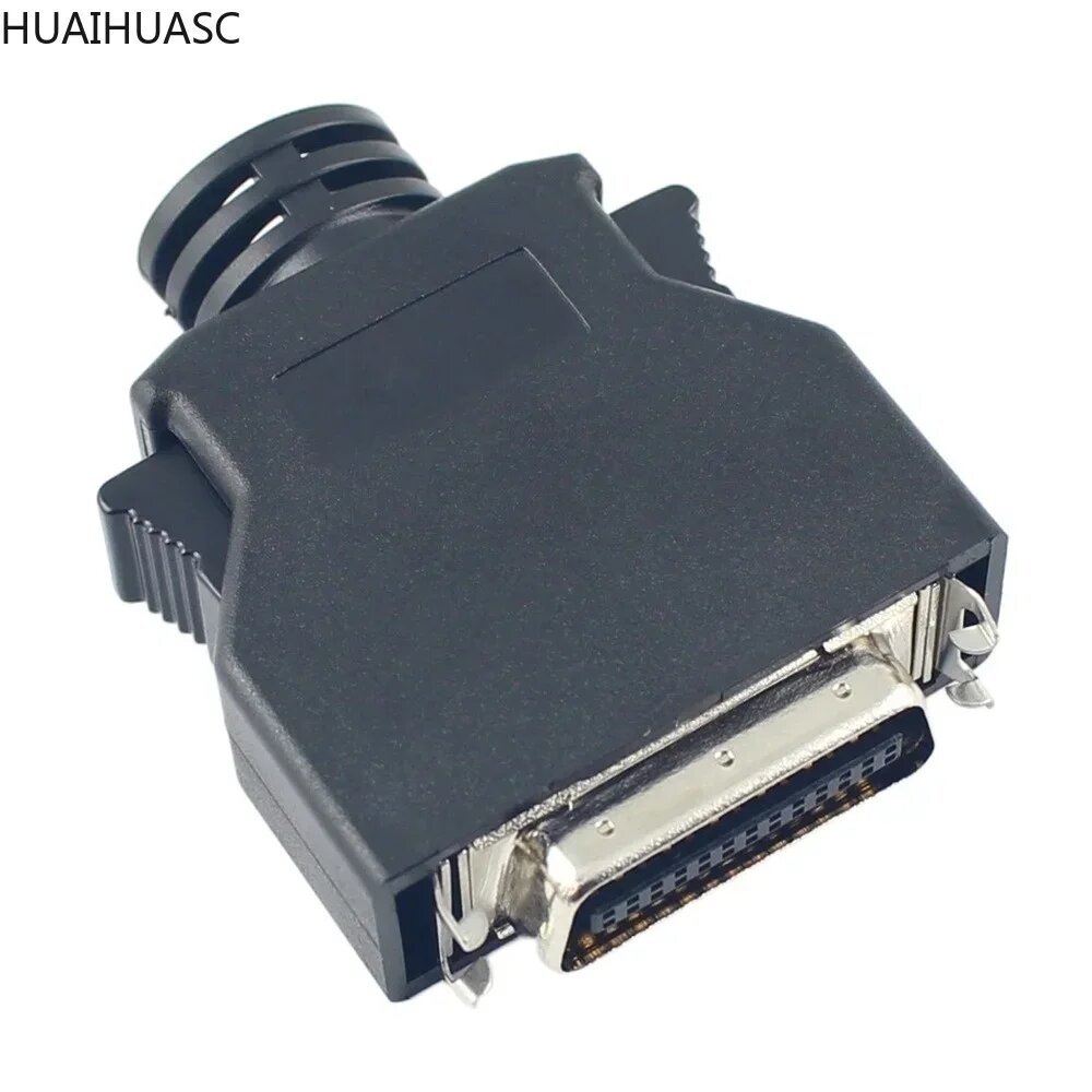 Разъем SCSI 26-контактный для пайки, черный
