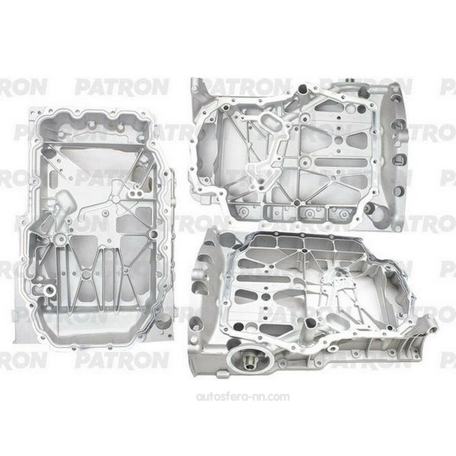 PATRON POC187 Поддон масляный AUDI A3 [8V] 2013-2020 \ SEAT Leon 2013-2020 \ SKODA: Kodiaq 2017-, Octavia (A7) 2013-, Superb 2015-, Yeti 2009-2018\ VW: Golf VII 2012-2020, Golf Spo