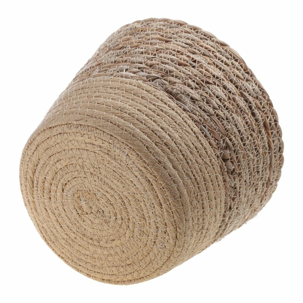 Соломенная корзина для цветов, растений, трава, крытый и открытый садовый контейнер украшения бонсай