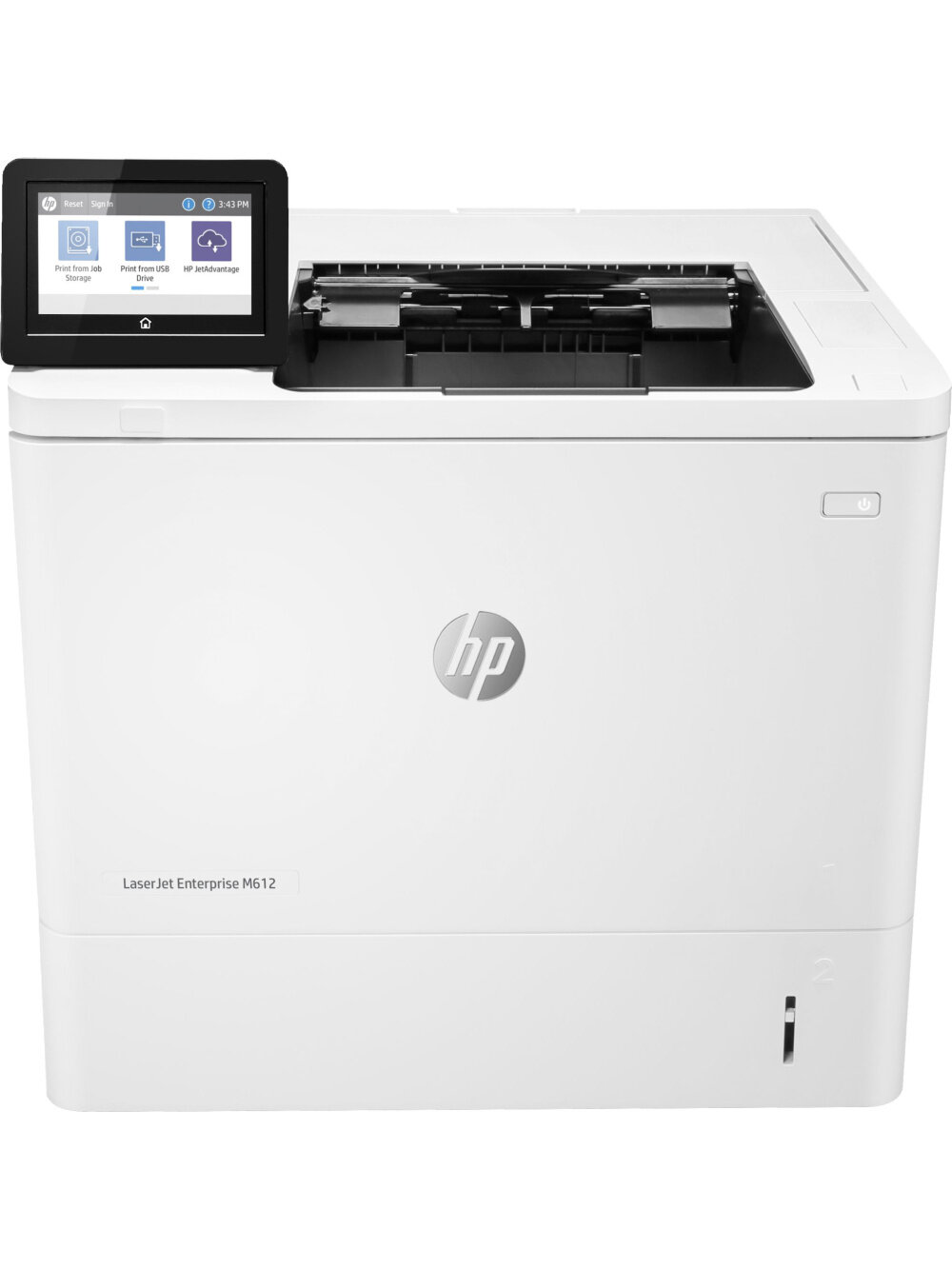 Принтер HP LaserJet Enterprise M612dn белый/черный (7ps86a)